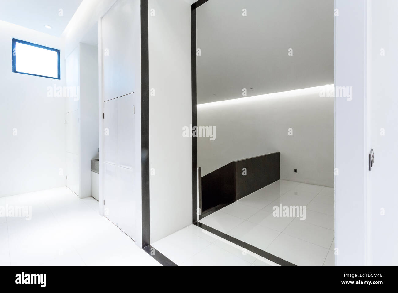 Modern ceiling doors building parts hi-res stock photography and images ...