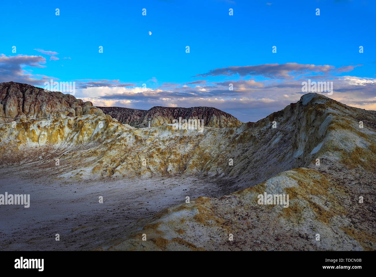 Colorful beach scenery Stock Photo - Alamy