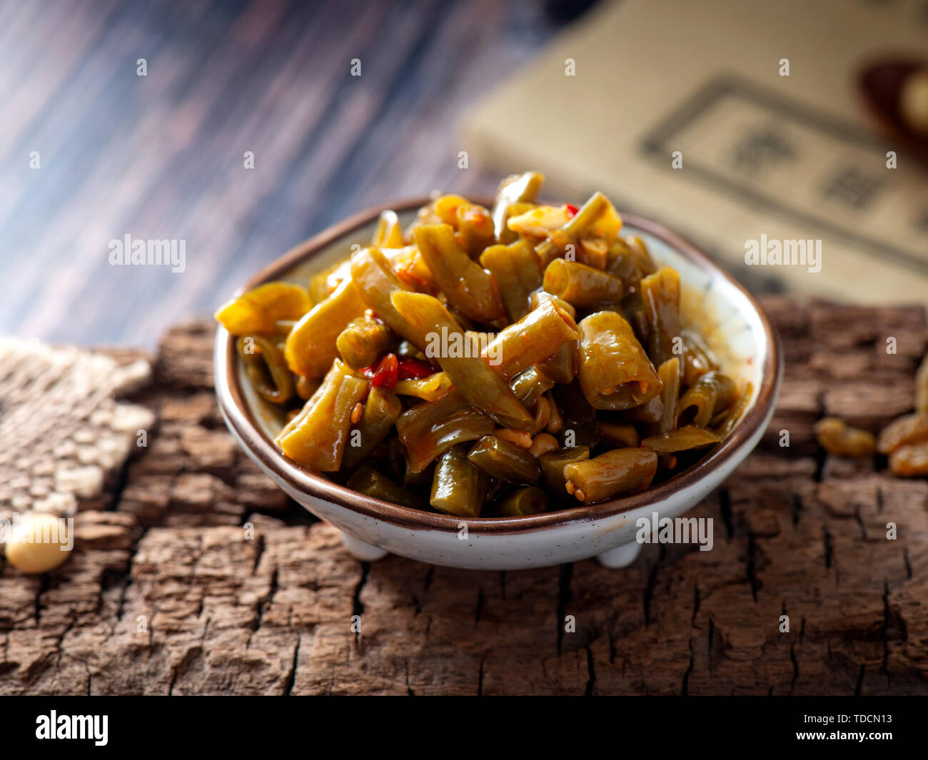 Pickles, pickled turnips, kelp Stock Photo - Alamy