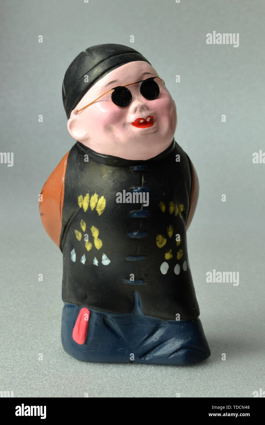 Clay sculptures of ancient characters Stock Photo - Alamy