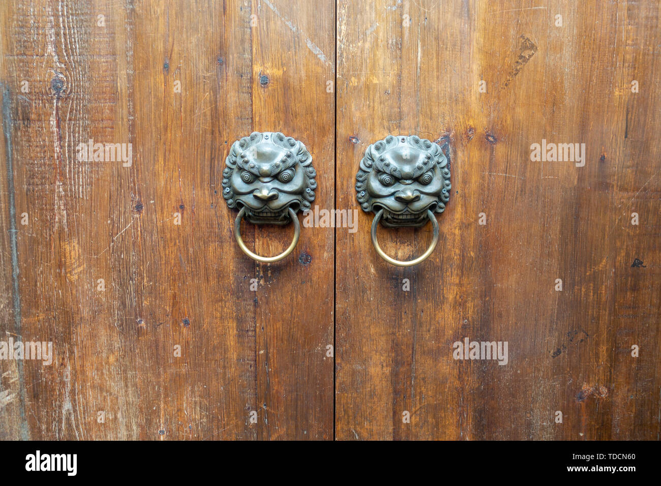 In ancient China, the decoration of the gates of traditional culture ...