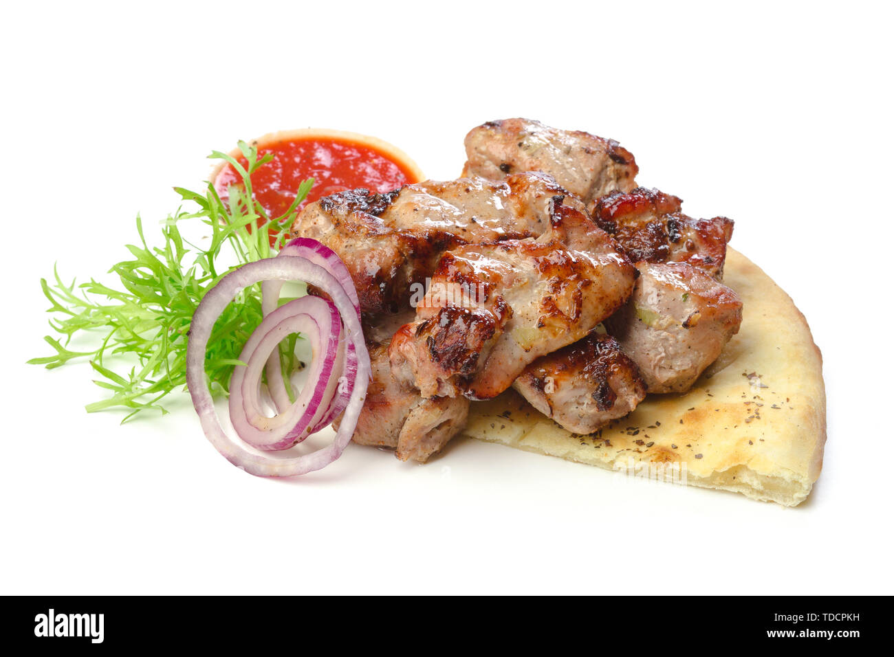 Isolated roasted meat Stock Photo - Alamy