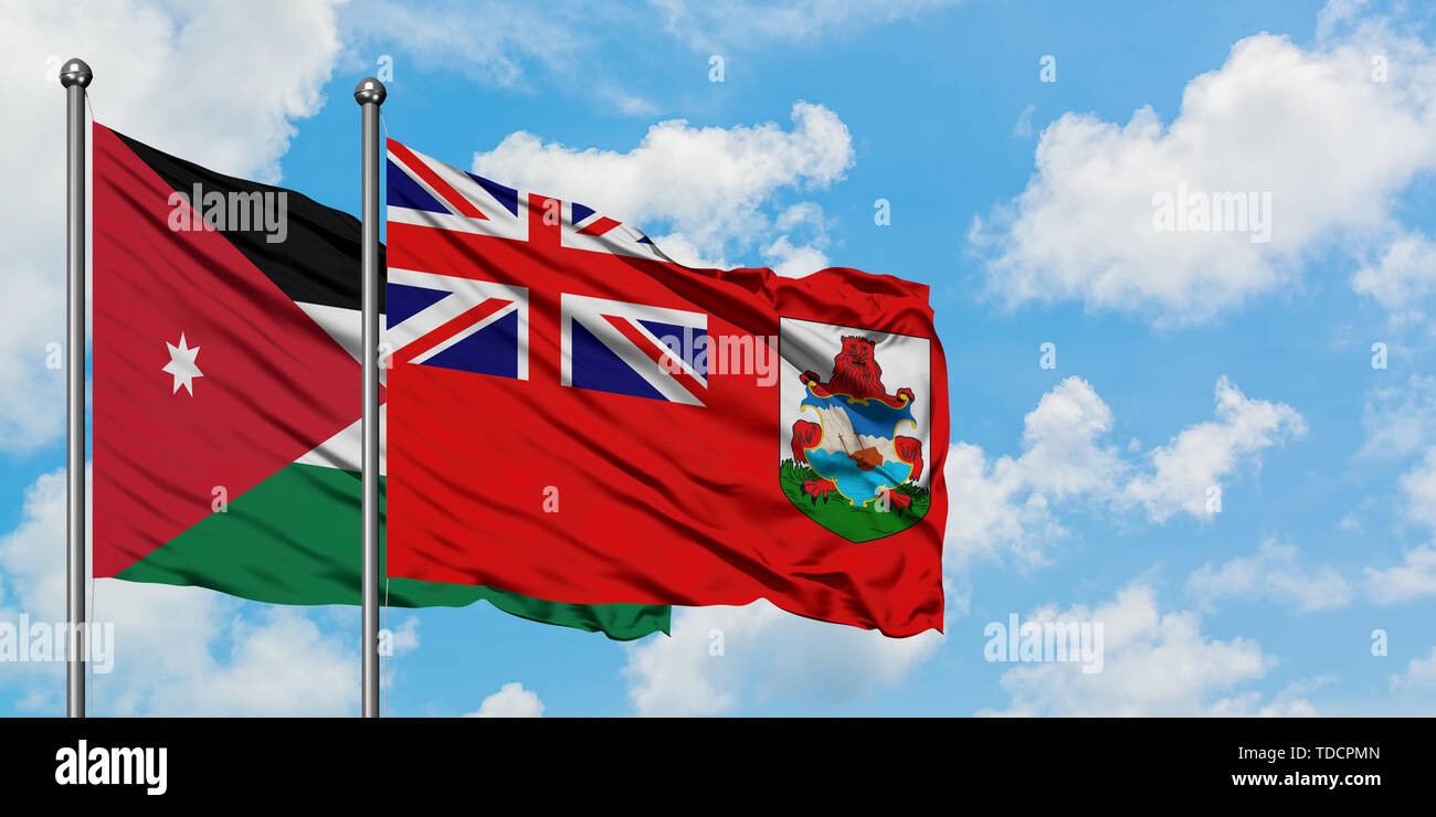 Jordan bermuda flag hi-res stock photography and images - Alamy