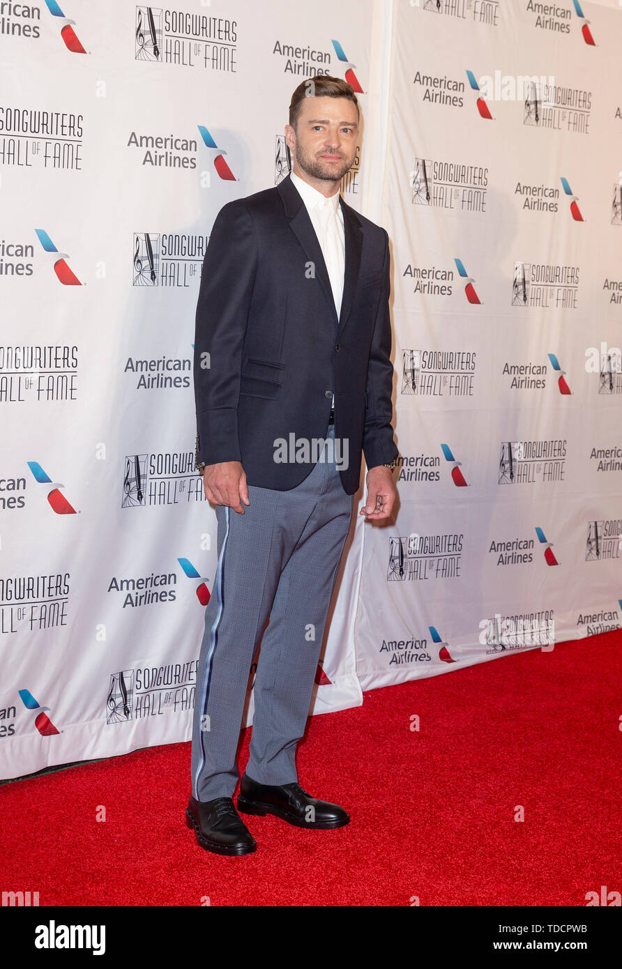 Justin Timberlake attends Songwriters Hall Of Fame 50th Annual ...