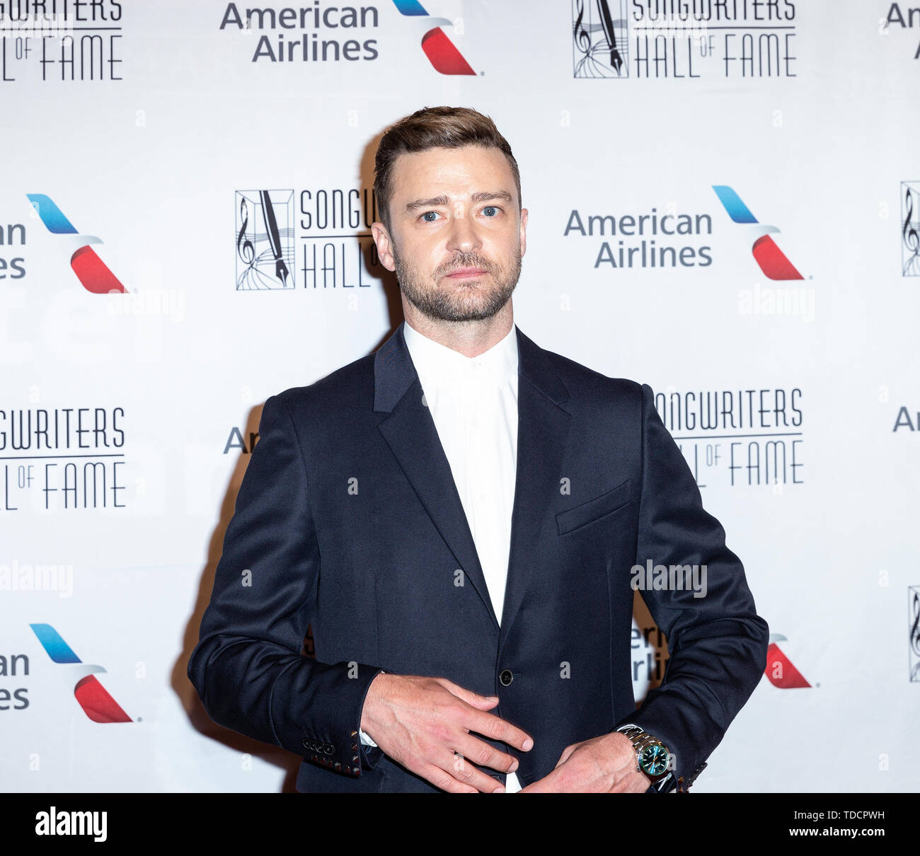Justin Timberlake attends Songwriters Hall Of Fame 50th Annual ...