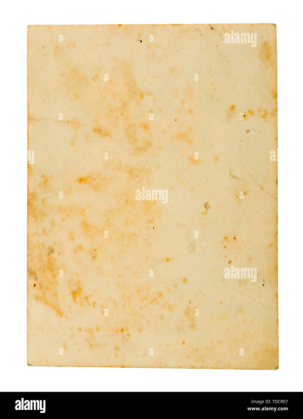 Old paper on white background Stock Photo - Alamy