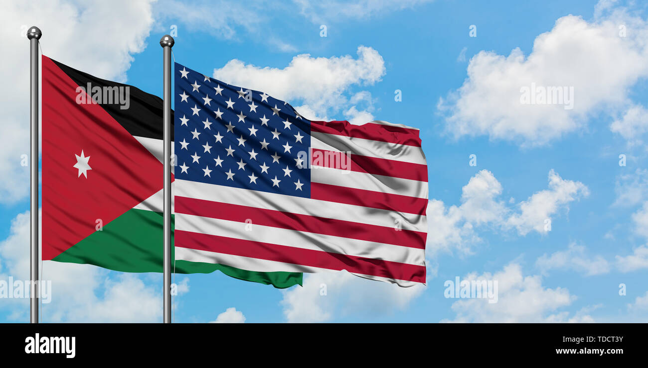 Jordan Usa Flag High Resolution Stock Photography and Images - Alamy