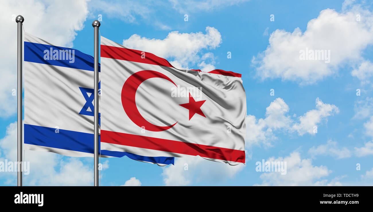Northern cyprus israel flag hi-res stock photography and images - Alamy