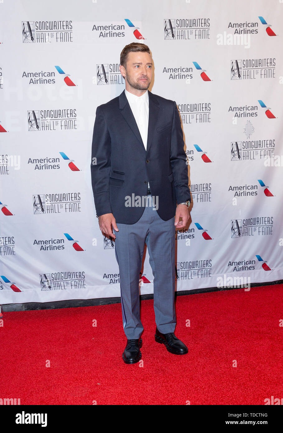 New York, United States. 13th June, 2019. Justin Timberlake attends ...