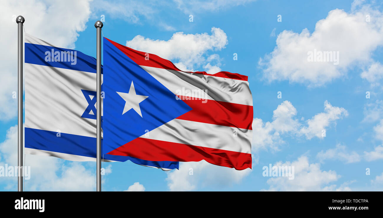 Puerto rico israel flag hi-res stock photography and images - Alamy
