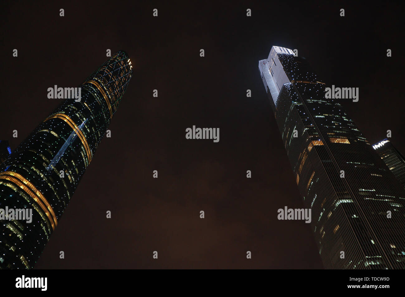 Pearl river new city night view hi-res stock photography and images - Alamy