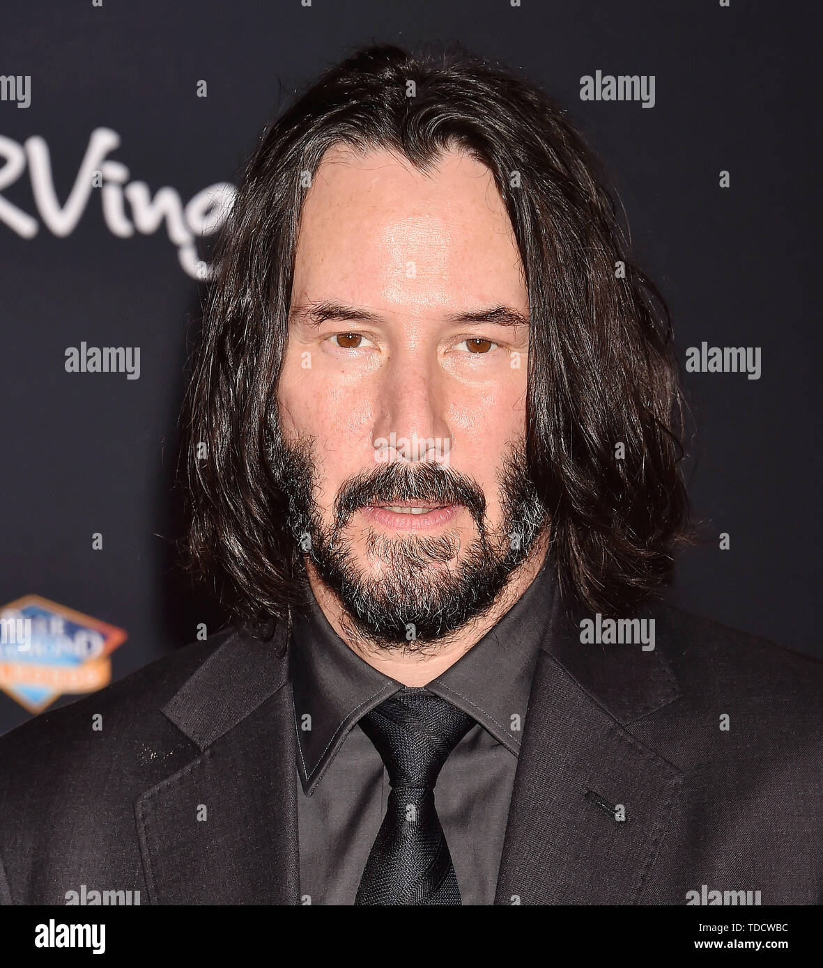 HOLLYWOOD, CA - JUNE 11: Keanu Reeves arrives at the premiere of Disney ...