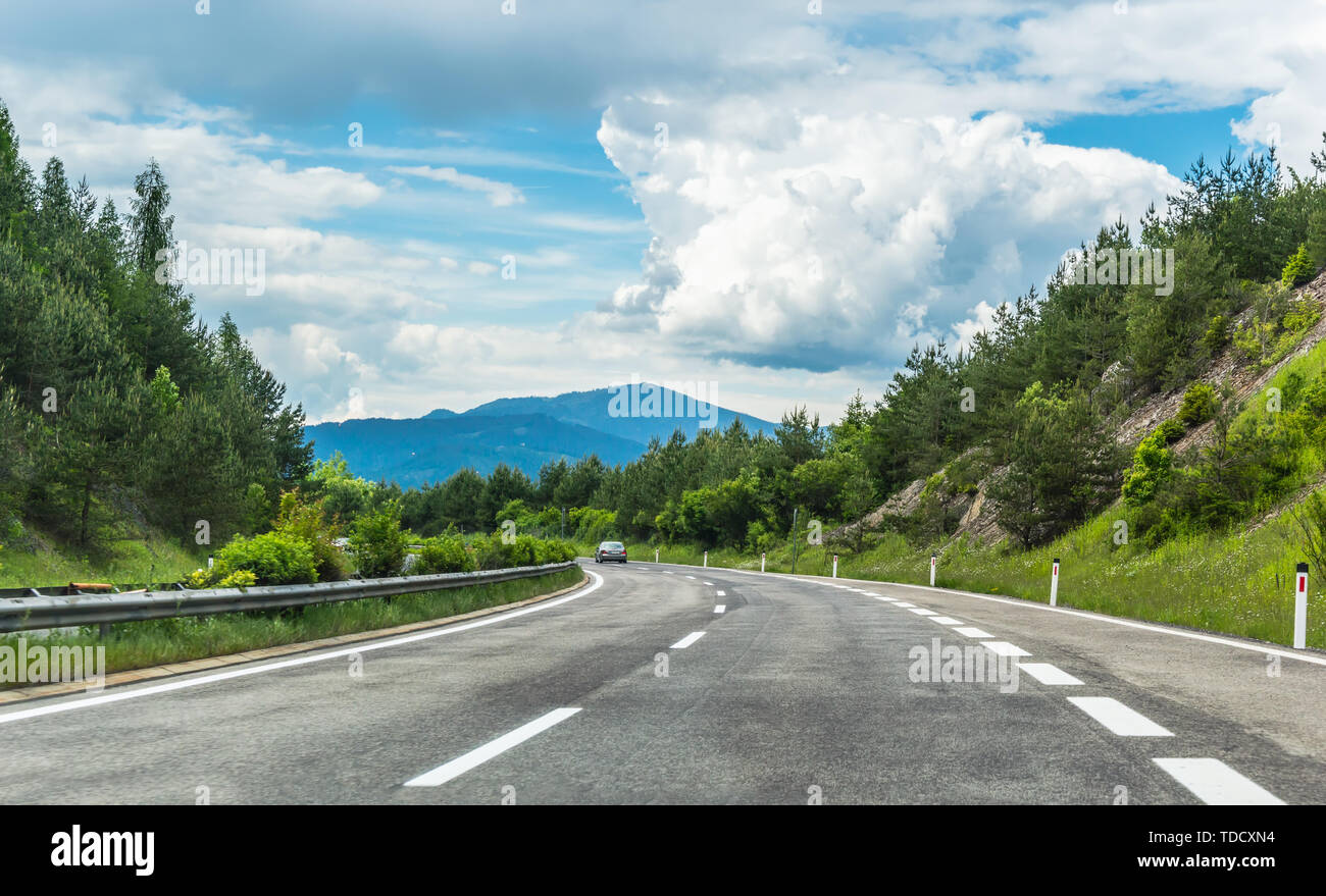Empty Autobahn High Resolution Stock Photography and Images - Alamy