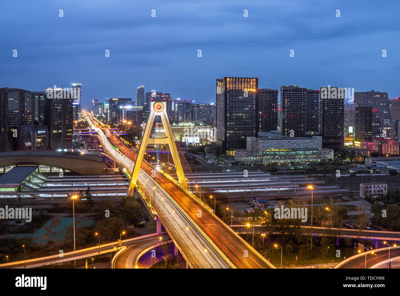 Tianfu overpass hi-res stock photography and images - Alamy