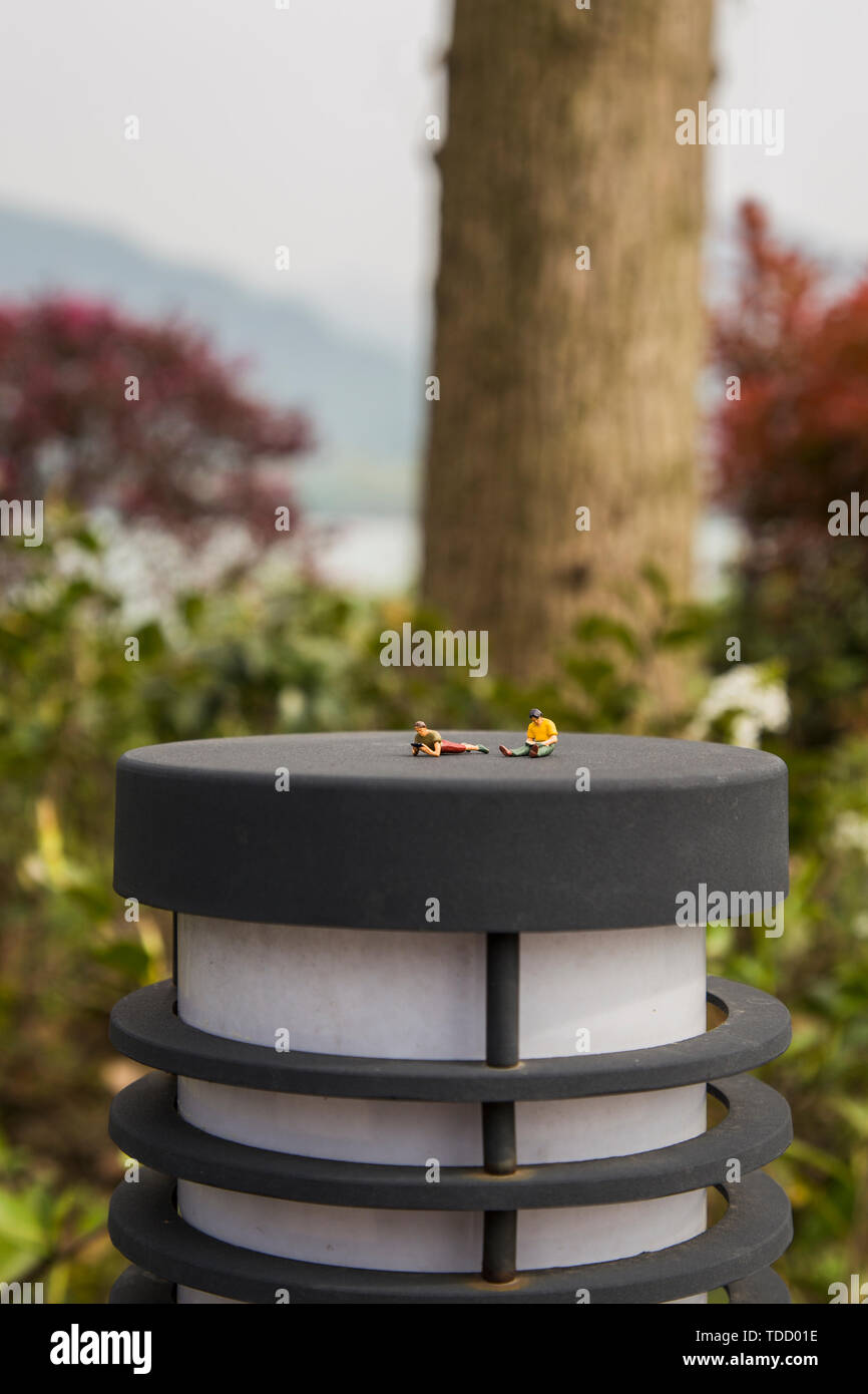 Creative miniature photography Stock Photo - Alamy