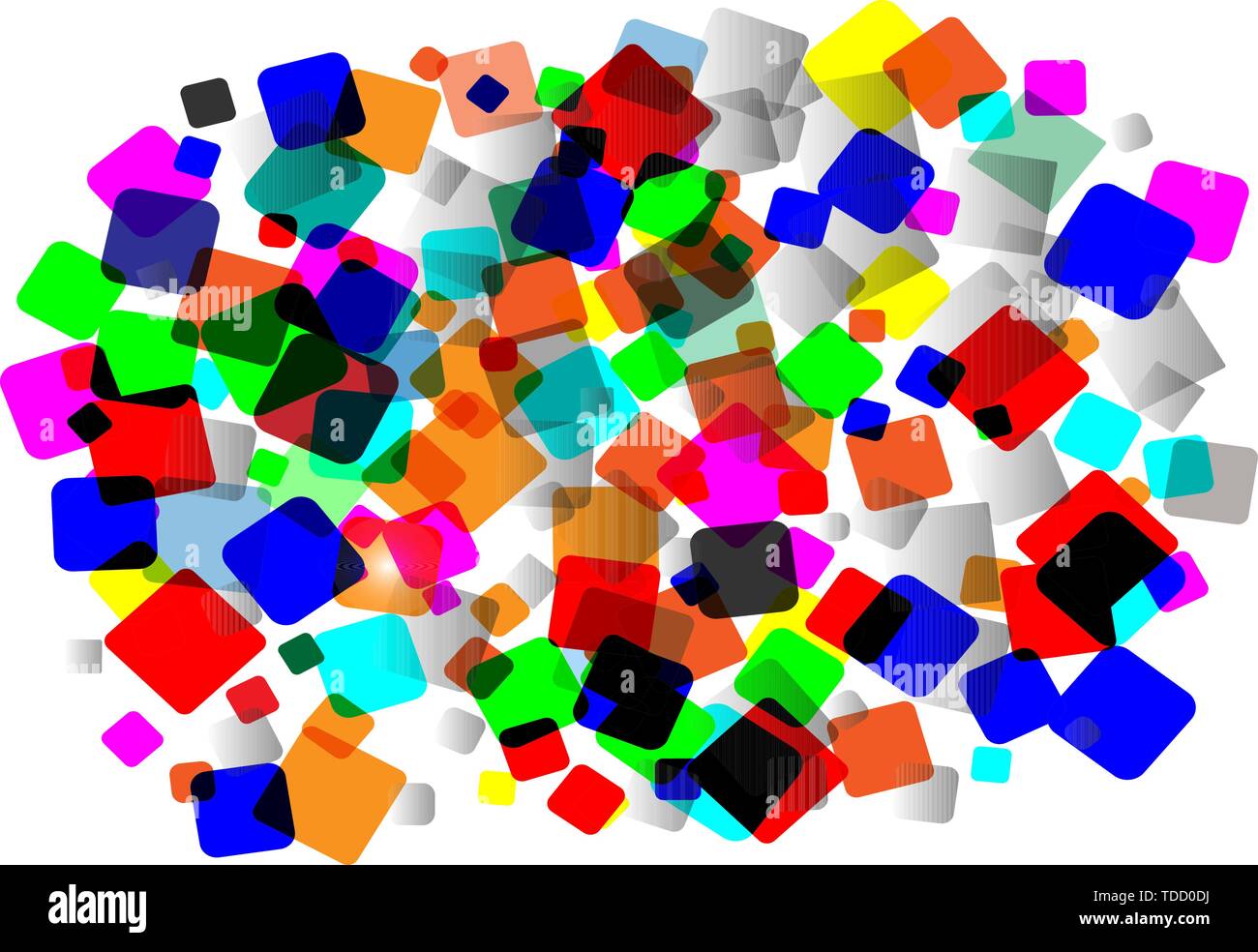 Colorful square shape pattern for background vector illustration eps 10 ...