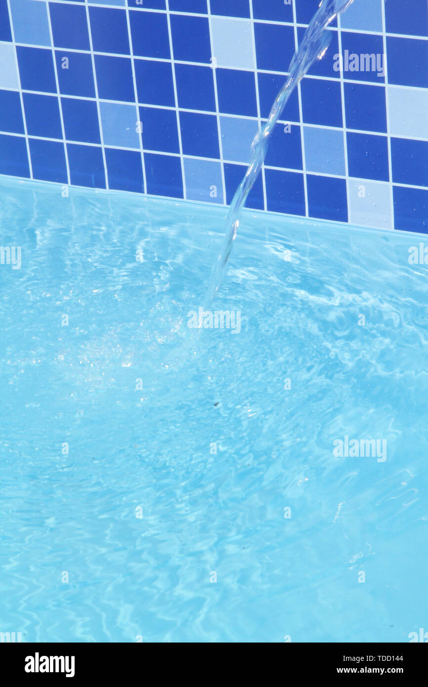 Swimming pool instalation, São Paulo, Brazil Stock Photo - Alamy