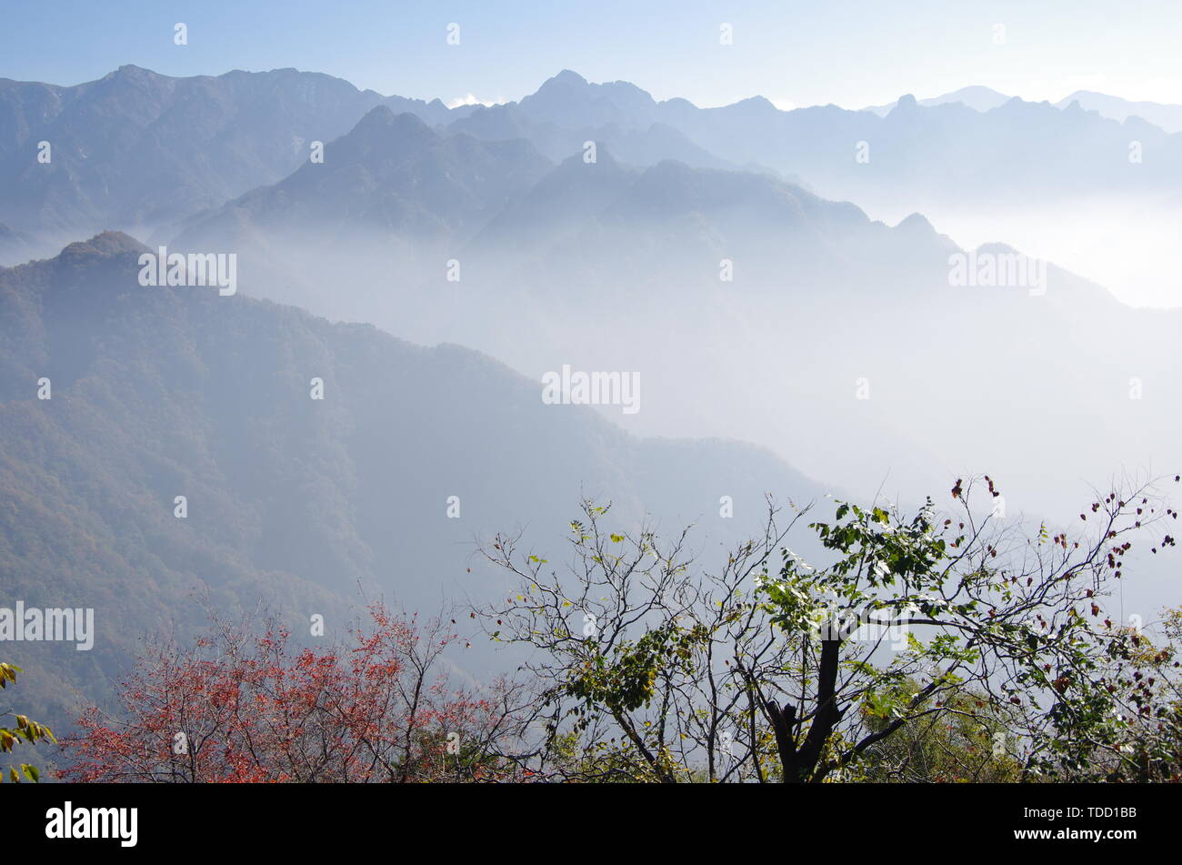 South wutai scenic spots hi-res stock photography and images - Alamy