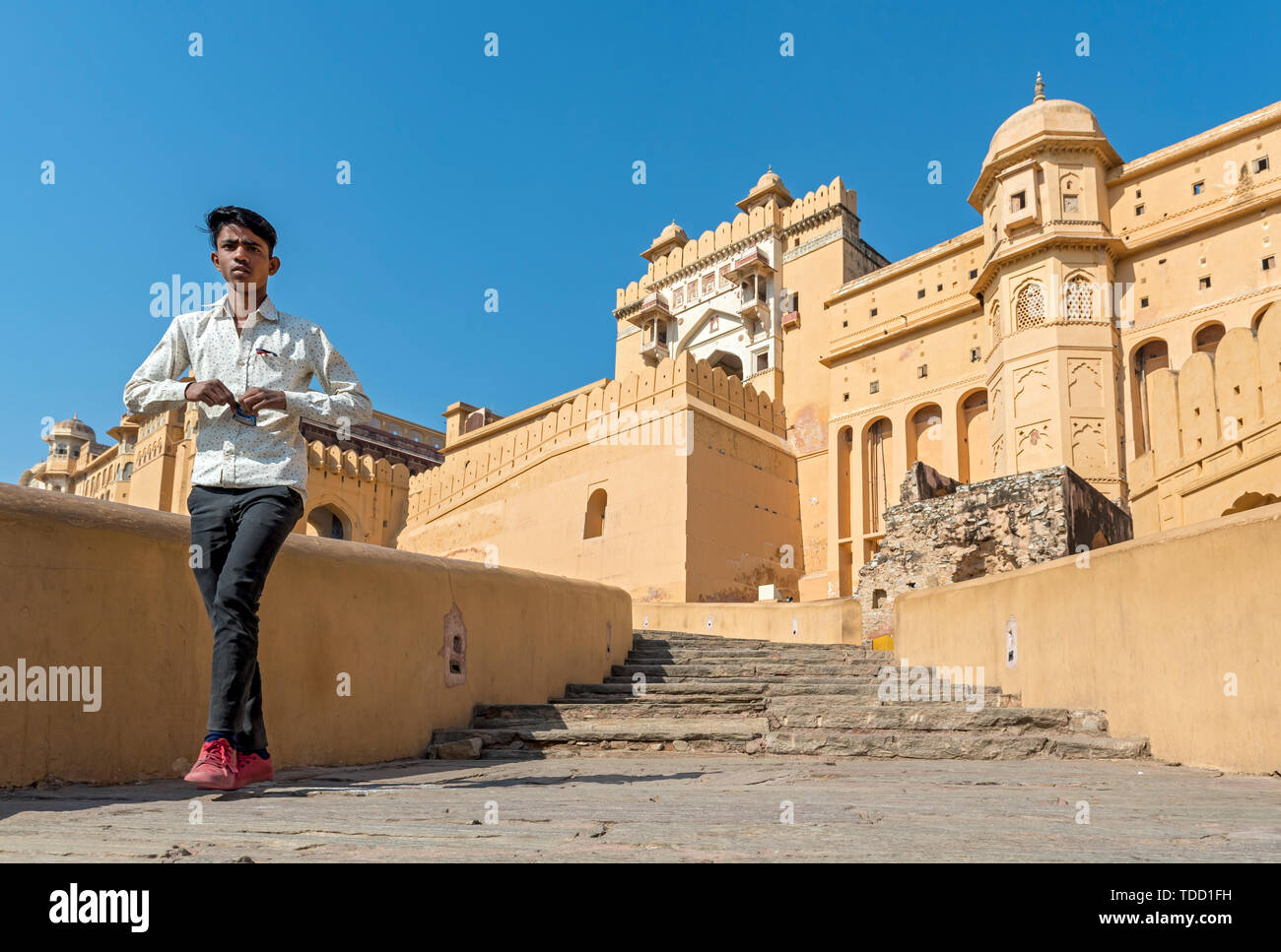 Amber Fort, Jaipur, Rajasthan, India Stock Photo - Alamy