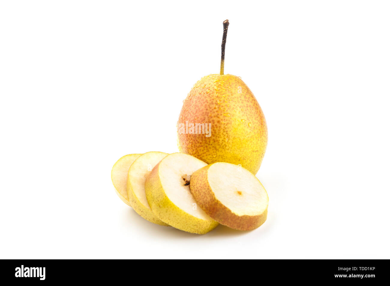 Early crisp pear Stock Photo - Alamy