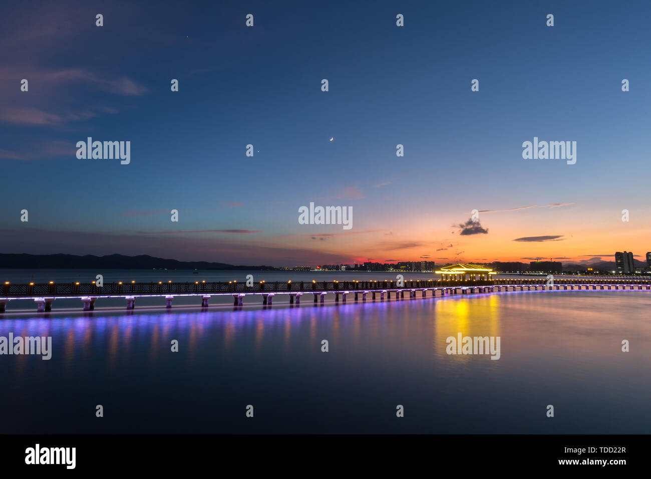 Shanwei city architectural scenery Stock Photo - Alamy
