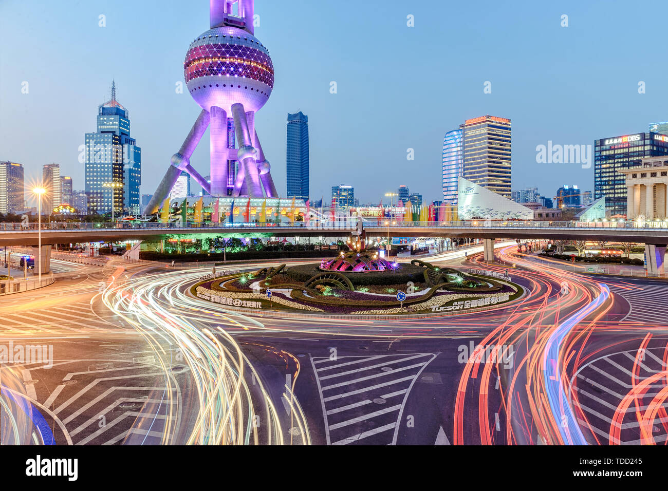 Lujiazui Ring Road Stock Photo - Alamy