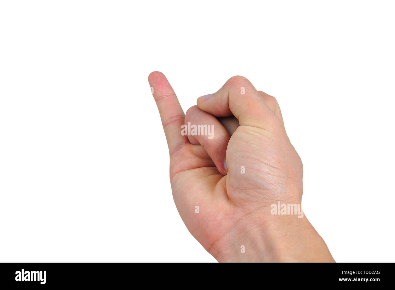 Pinkie finger Cut Out Stock Images & Pictures - Alamy