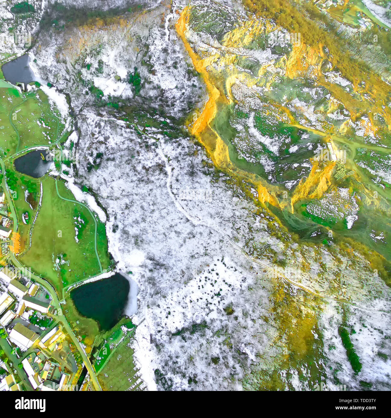 Overlooking the earth from God's perspective Stock Photo - Alamy