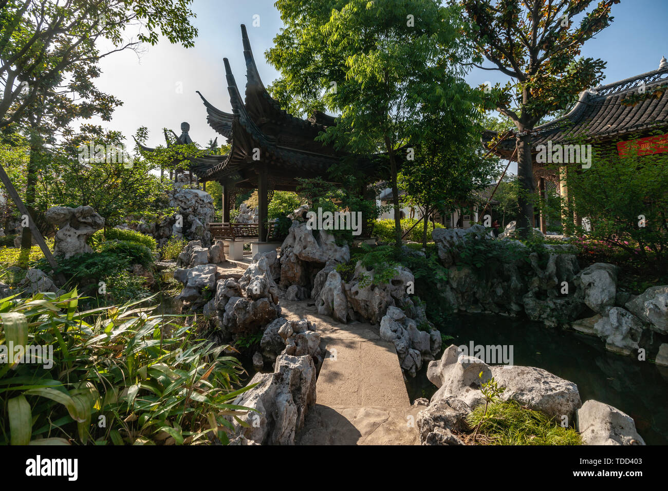 Hu Jia Garden, also known as Fool Garden, is located in Qinhuai ...