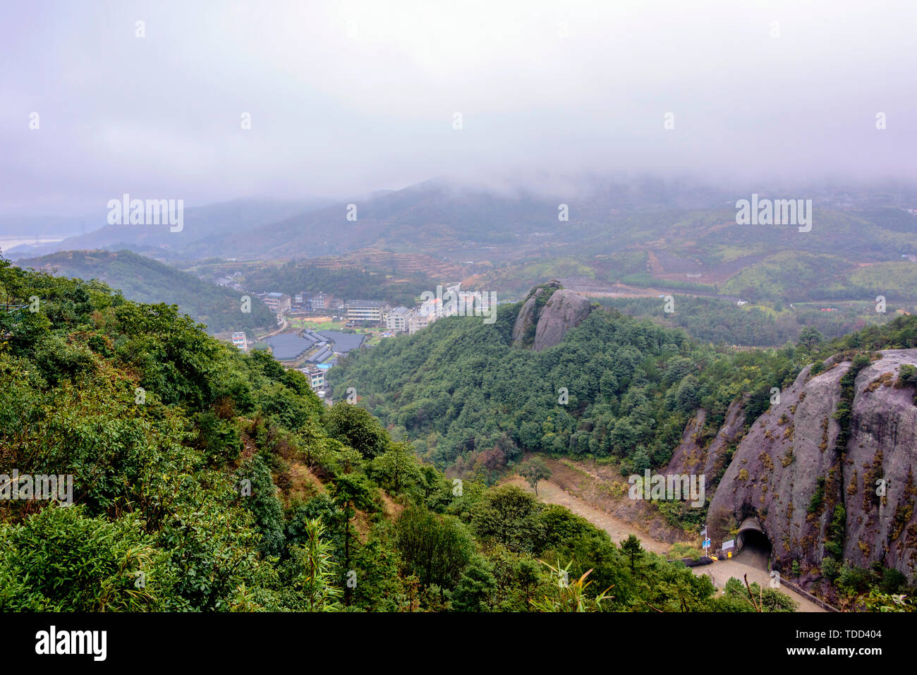 Fangshan Scenic Area, Taizhou City, Zhejiang Province Stock Photo - Alamy