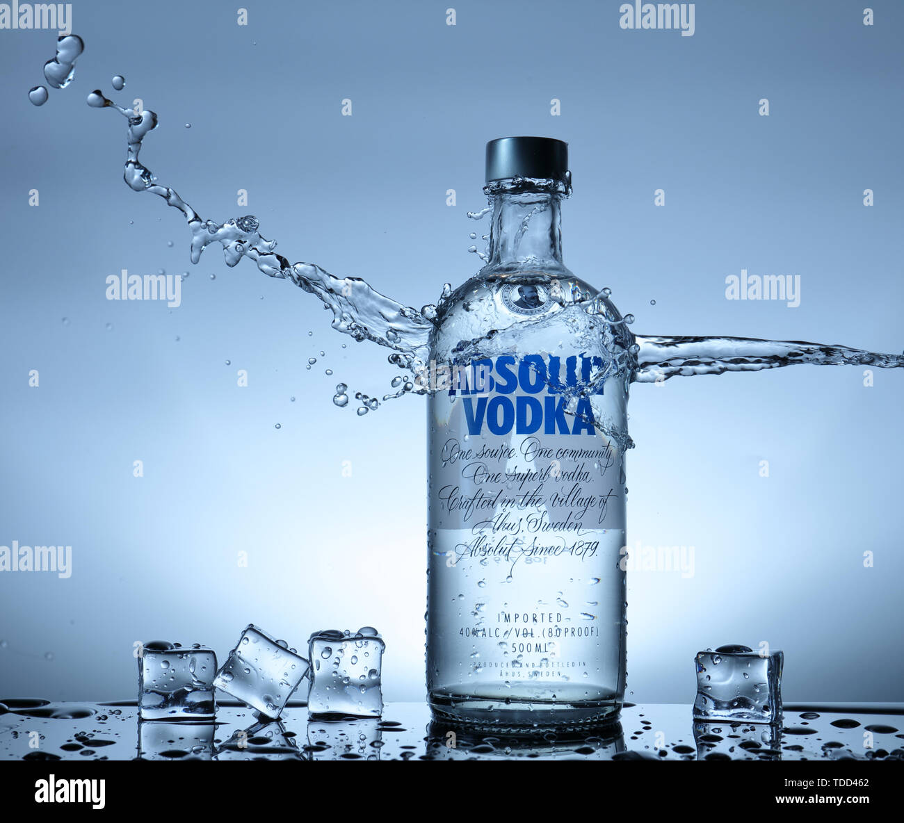 Absolute vodka hi-res stock photography and images - Alamy