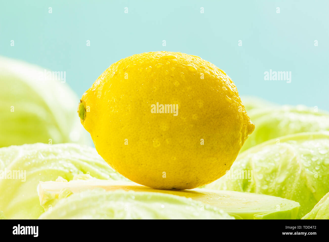 Fresh yellow lemon Stock Photo - Alamy