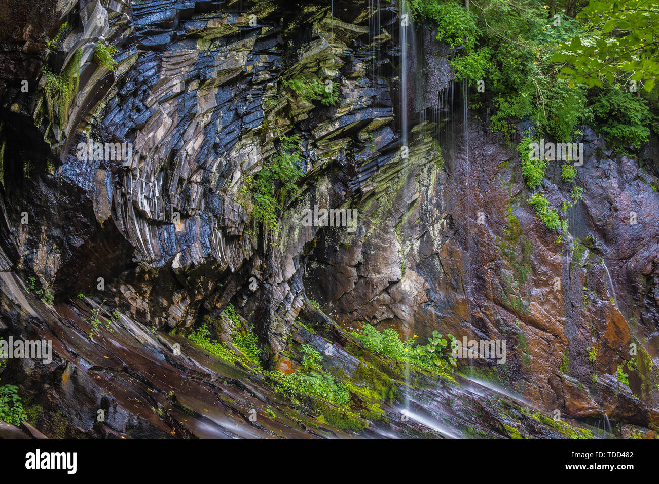Changbai mountain waterfall hi-res stock photography and images - Alamy