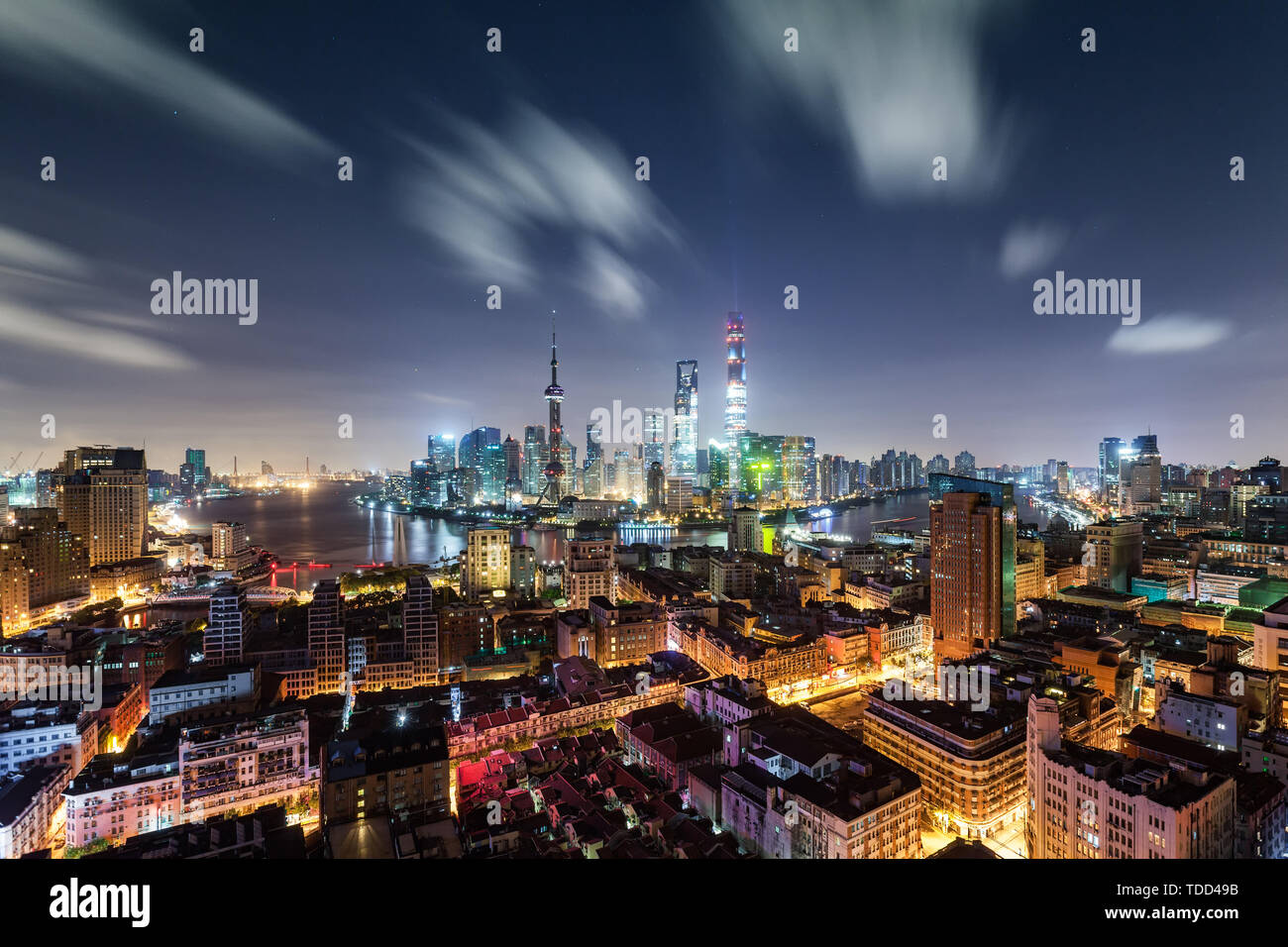 Shanghai City Architecture Scenery Stock Photo - Alamy