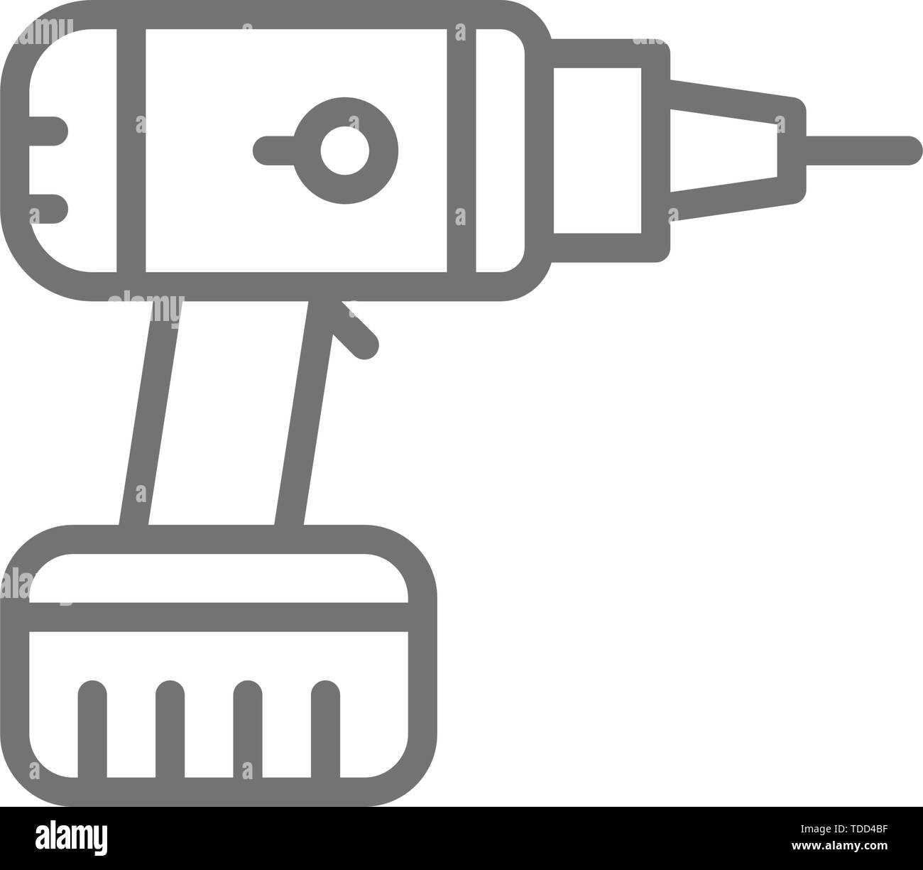 Power drill bolt Stock Vector Images - Alamy