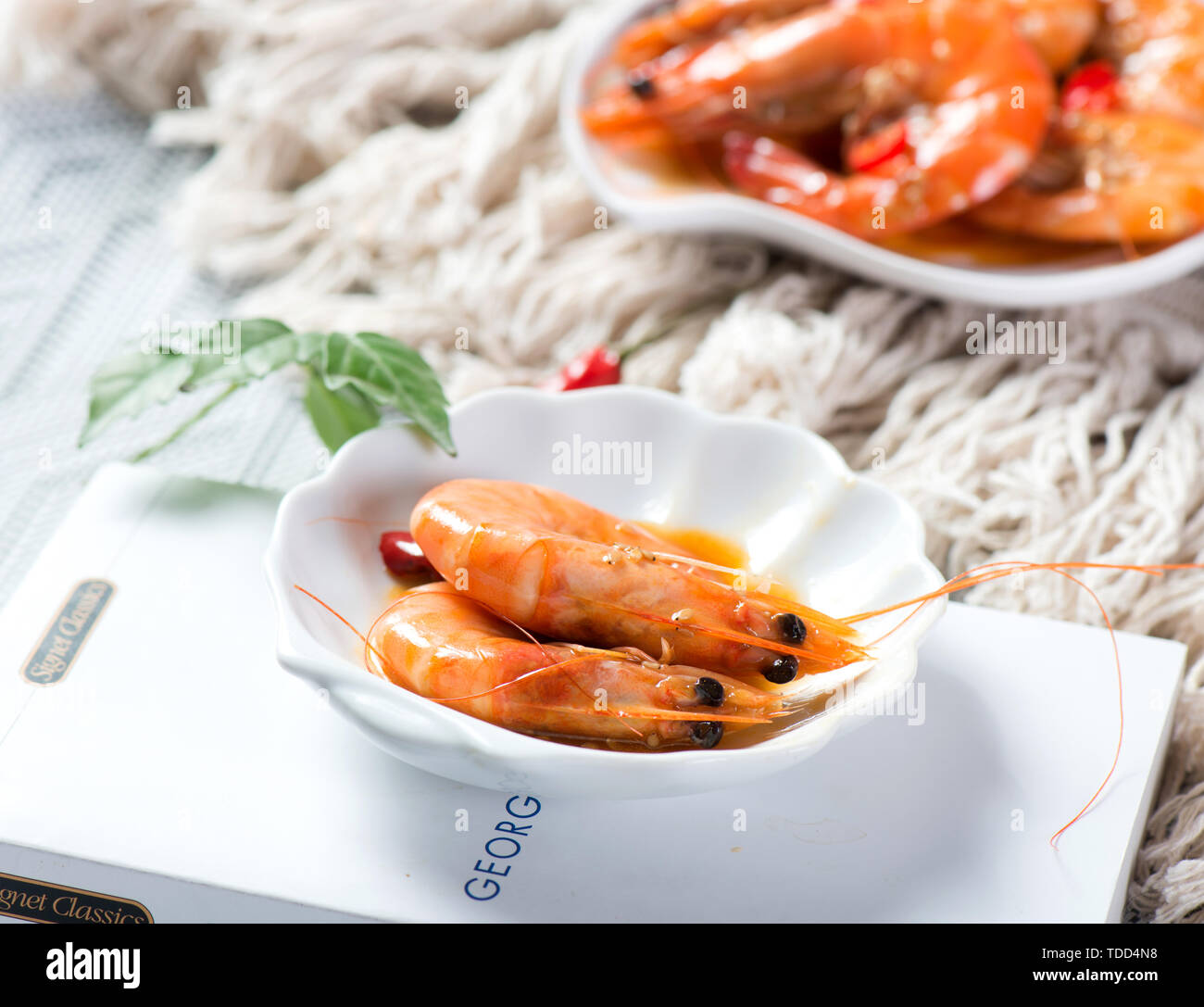 Seafood Arctic shrimp Stock Photo - Alamy