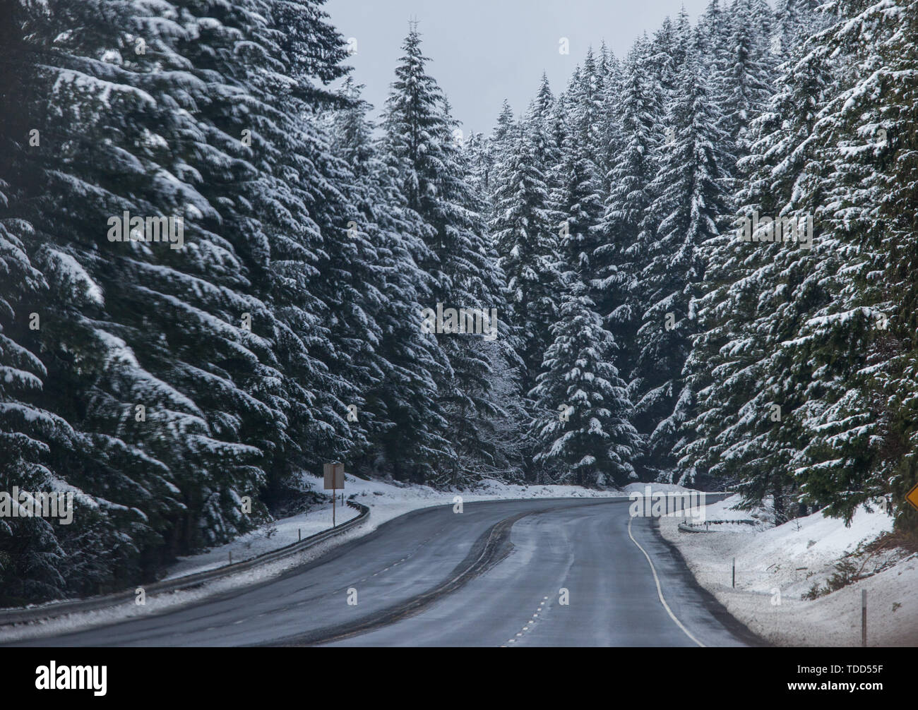 Road material for Oregon, United States Stock Photo - Alamy