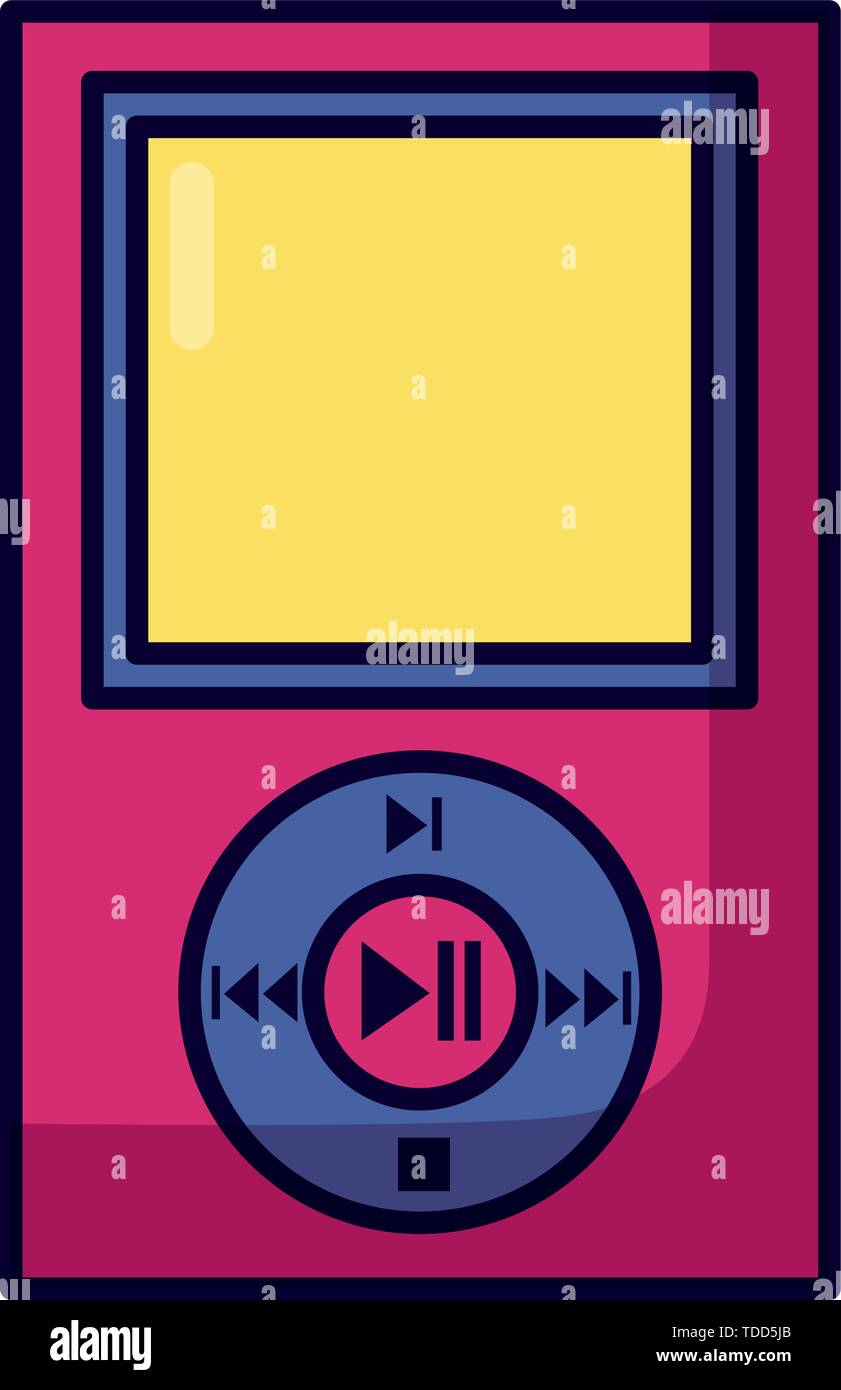 mp3 music listen audio on white background Stock Vector Image & Art - Alamy