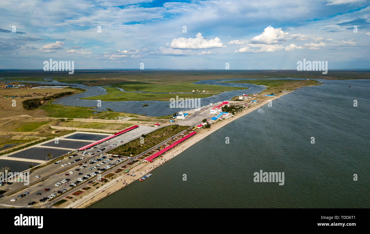 Hulun lake hi-res stock photography and images - Alamy