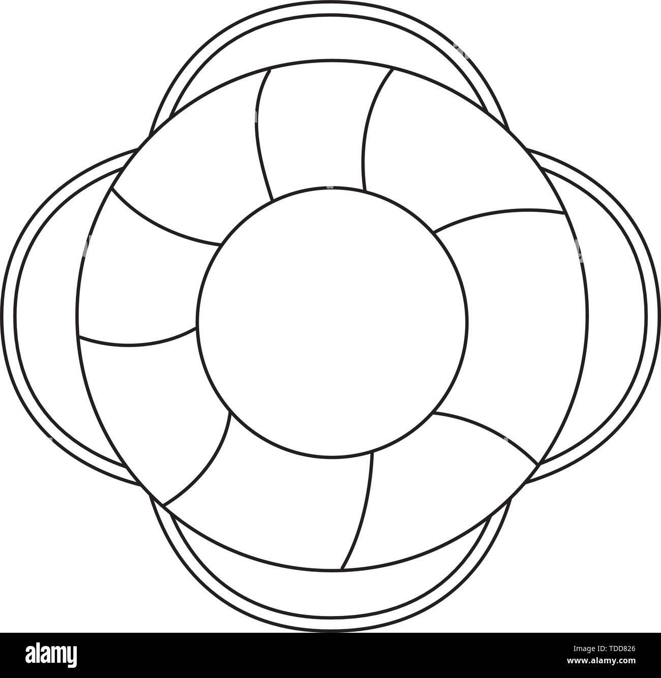 float protection summer accessory icon vector illustration design Stock ...