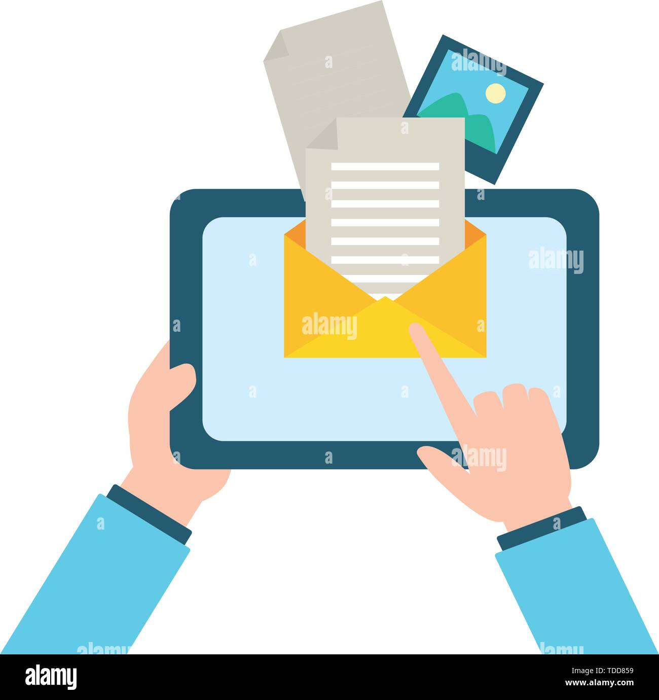 send email related Stock Vector Image & Art - Alamy