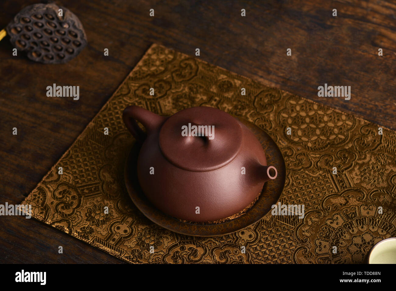 Rhyme of tea ware Stock Photo - Alamy
