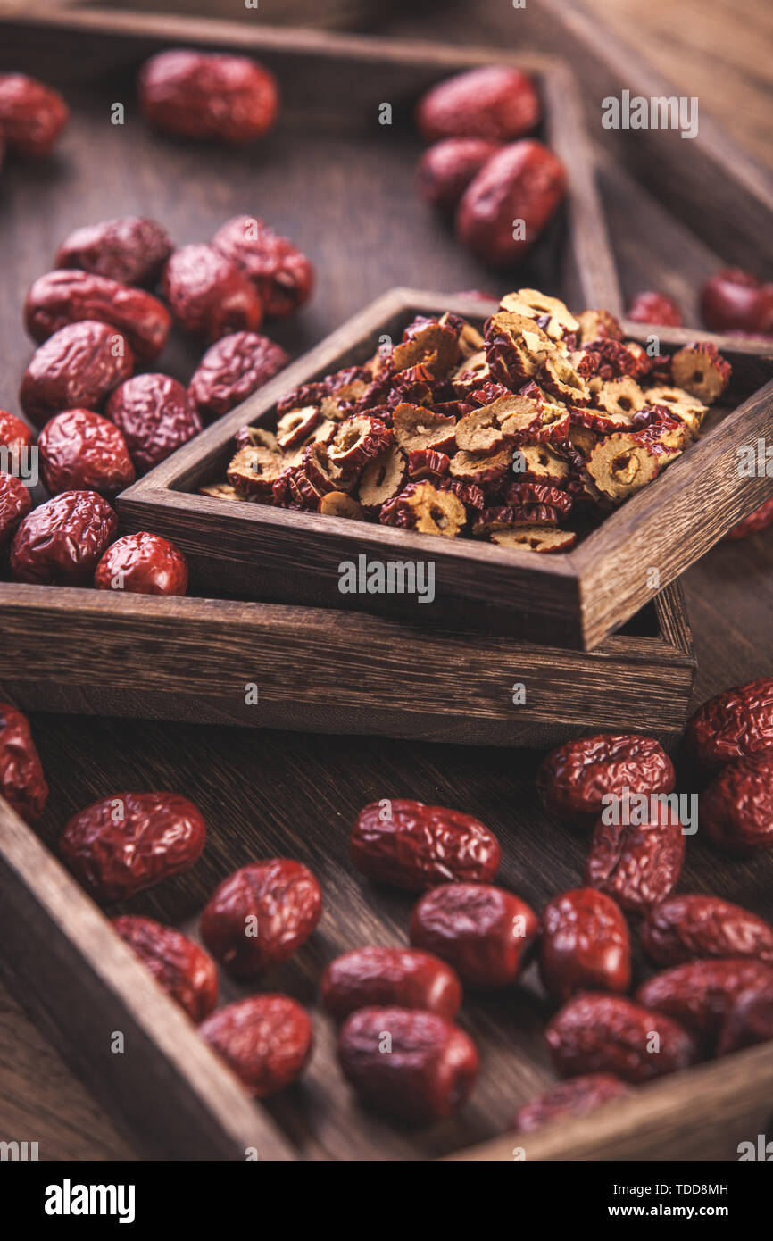 Red jujube, dried fruit Stock Photo - Alamy