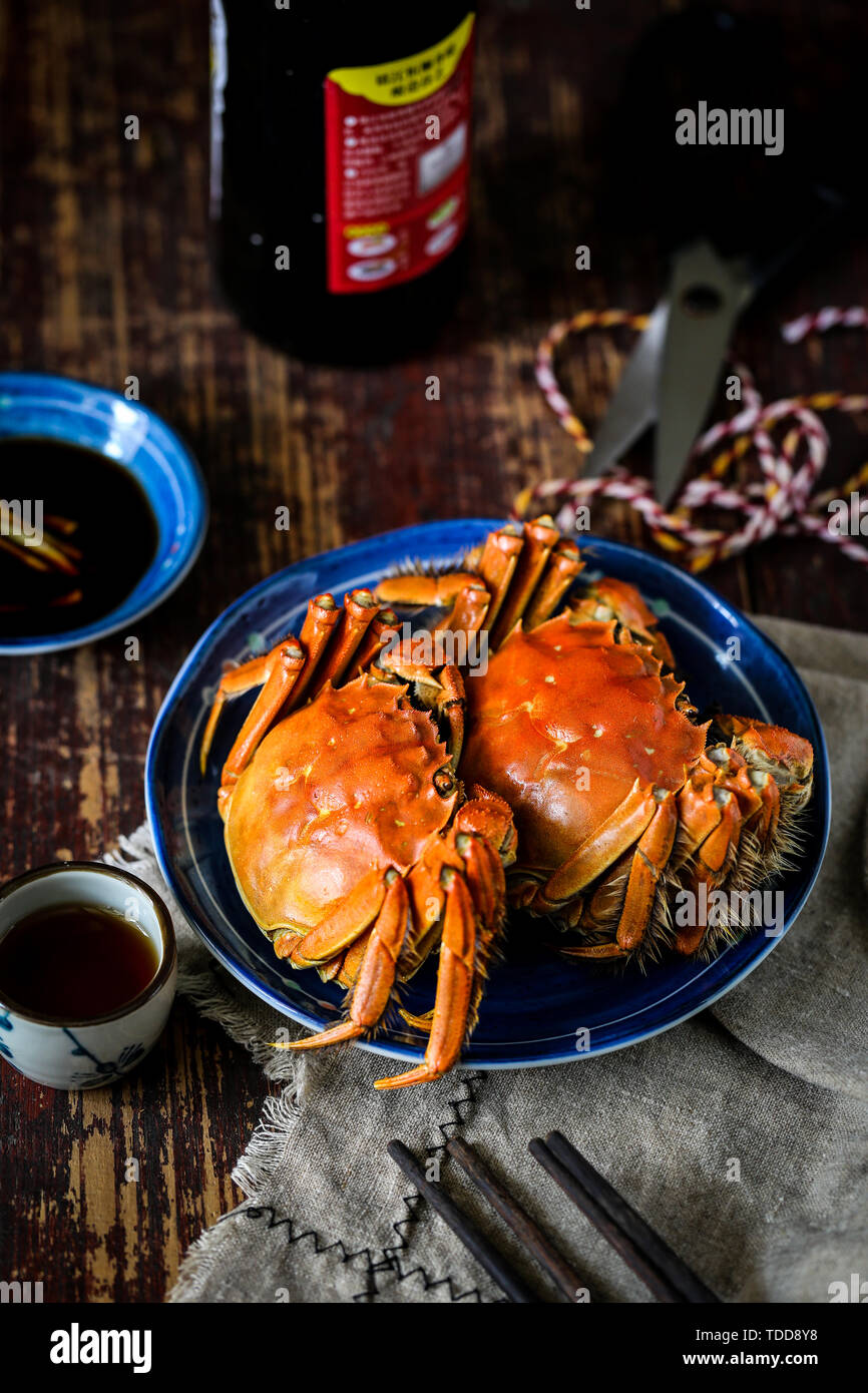 Hairy crab chinese hi-res stock photography and images - Alamy