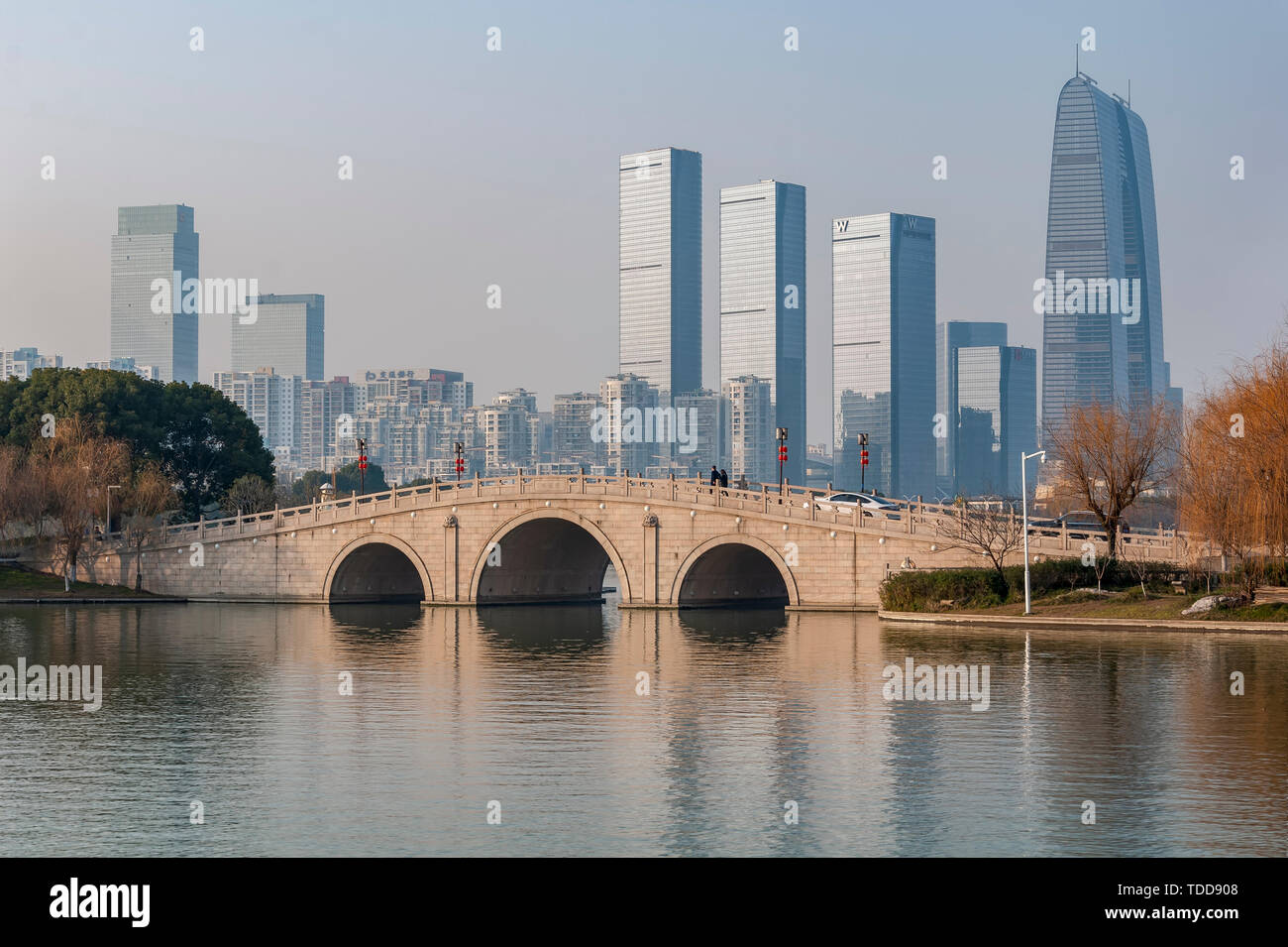 Jinji Lake Scenic Area, Suzhou Stock Photo - Alamy