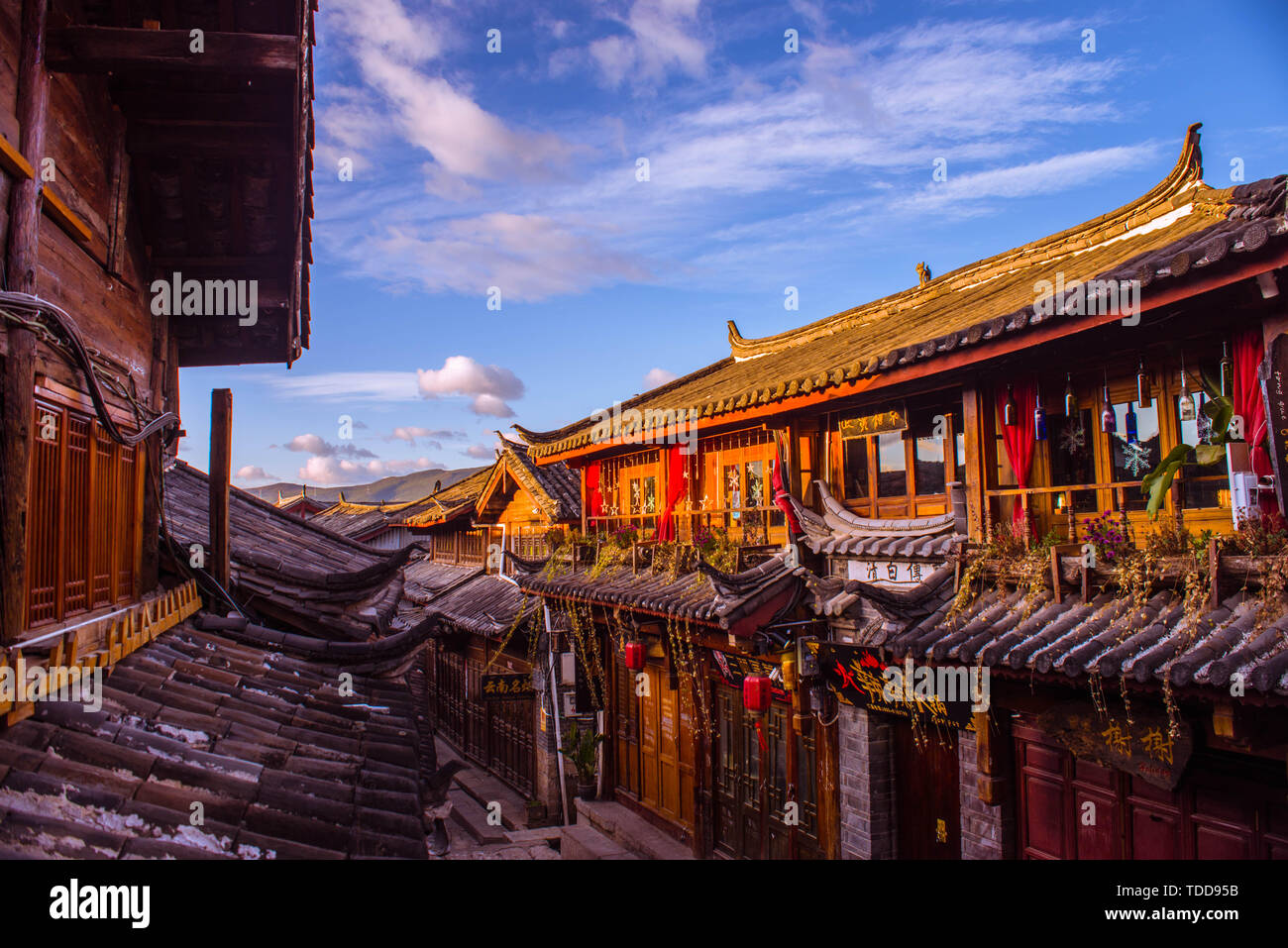 The ancient city of Dali Stock Photo - Alamy