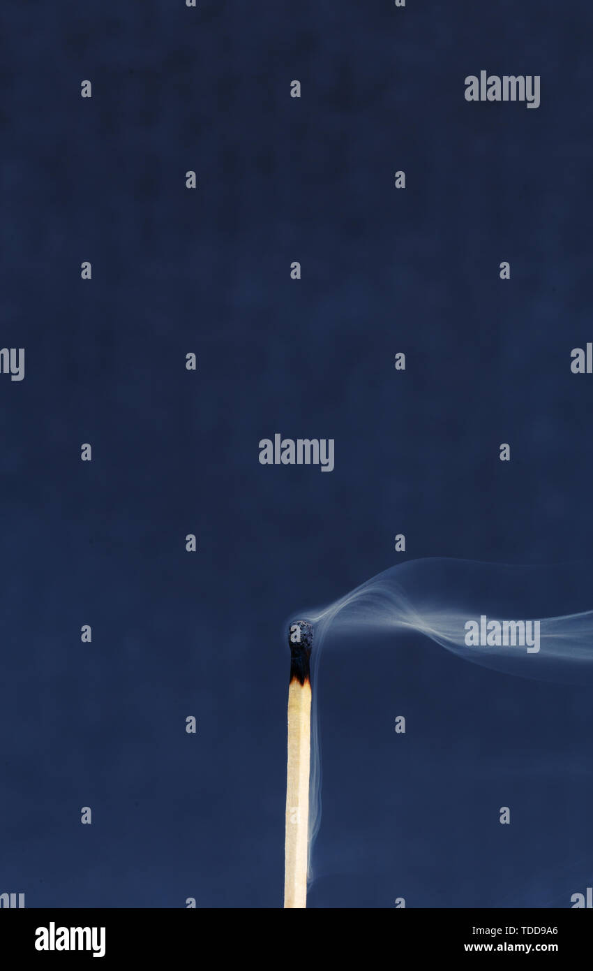 The faded match Stock Photo - Alamy