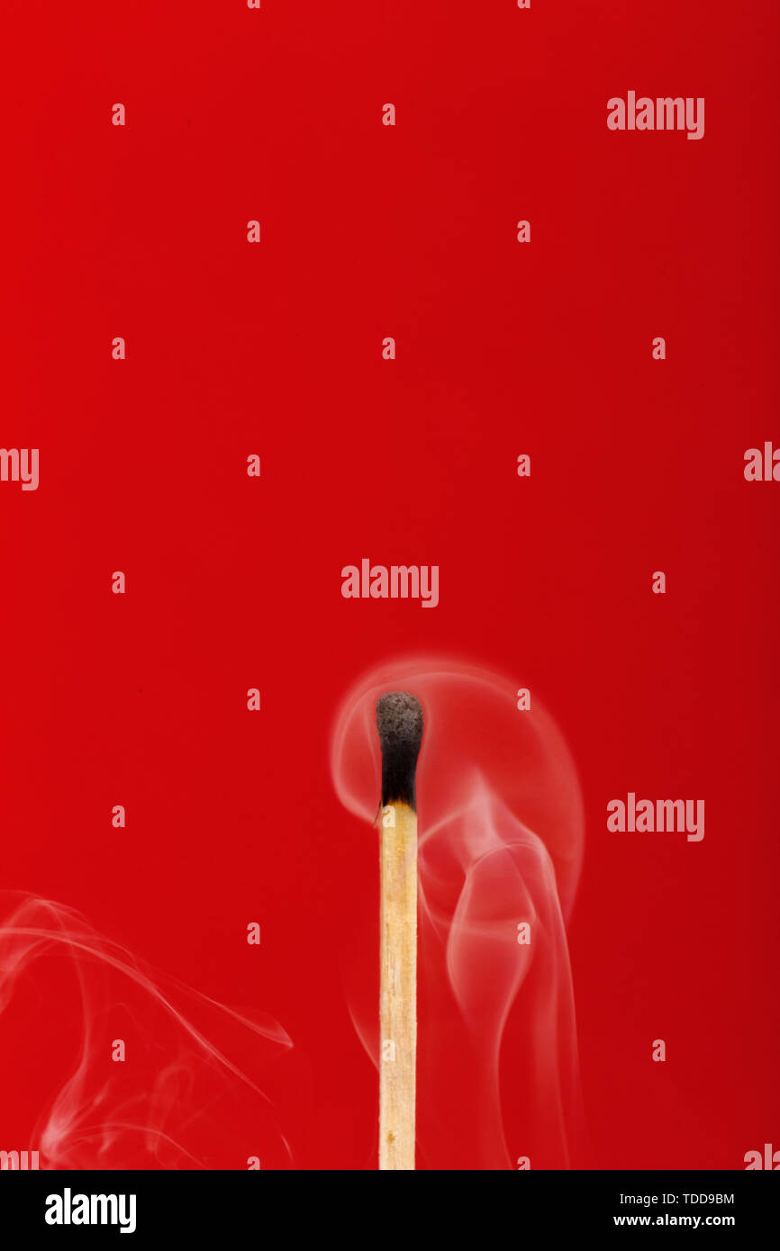 The faded match Stock Photo - Alamy