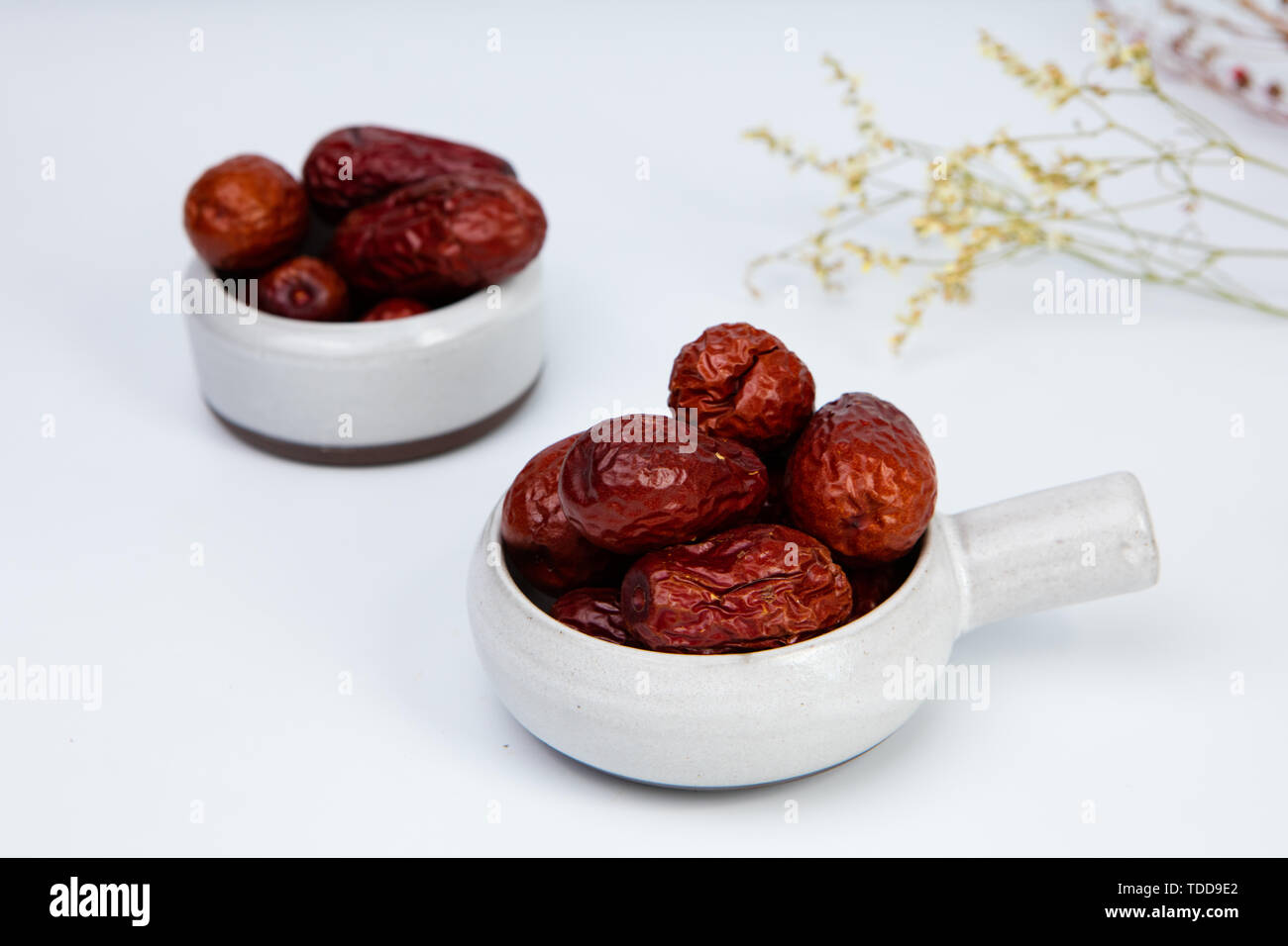 Dried fruit jujube and field jujube big red jujube Stock Photo - Alamy