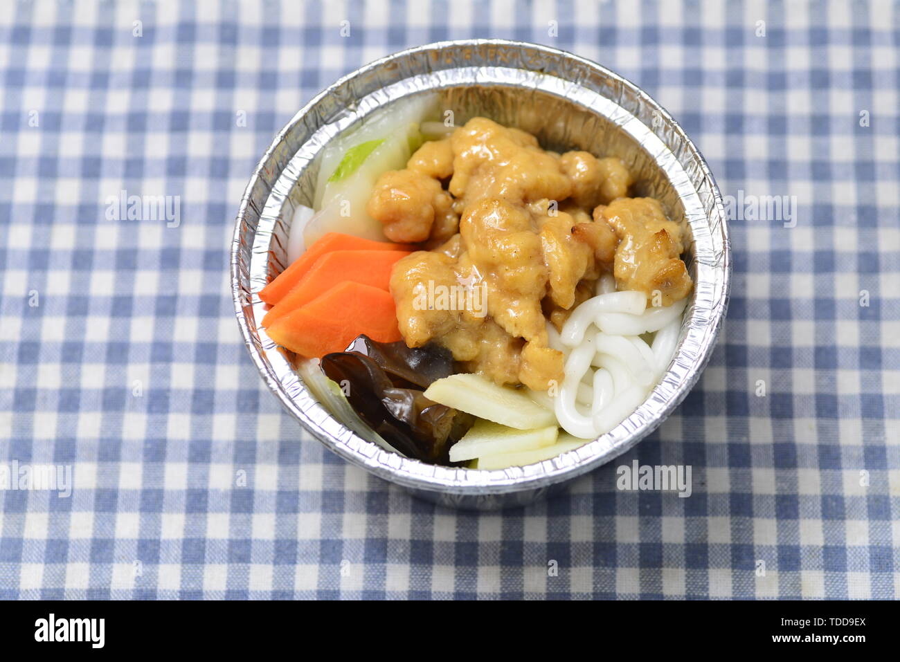 Airplane meals, high-speed rail meals, boxed lunch, fast food Stock ...